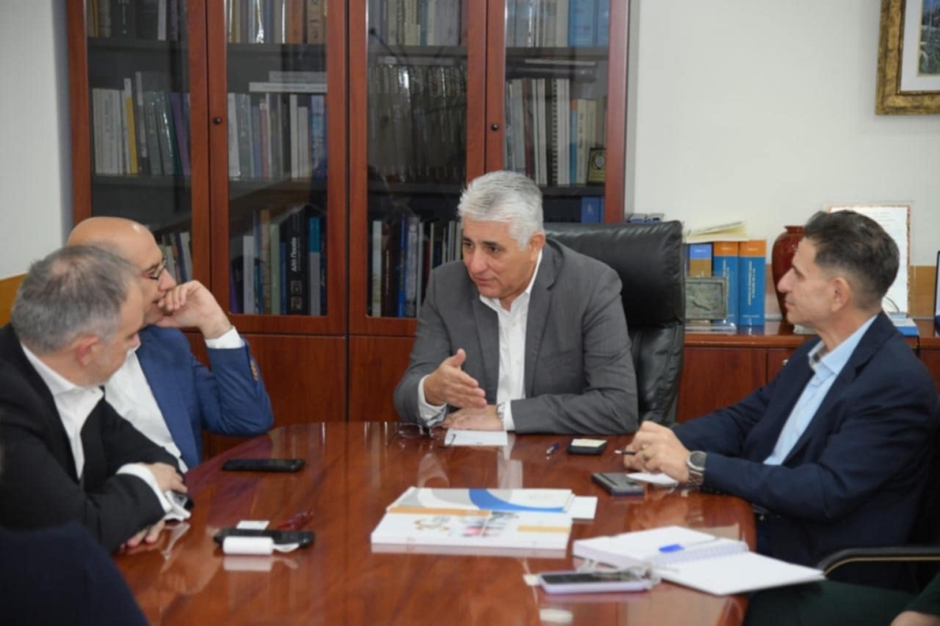 Συνάντηση αντιπροσωπείας της Ένωσης Δήμων Κύπρου με την Κεντρική Ένωσης ...