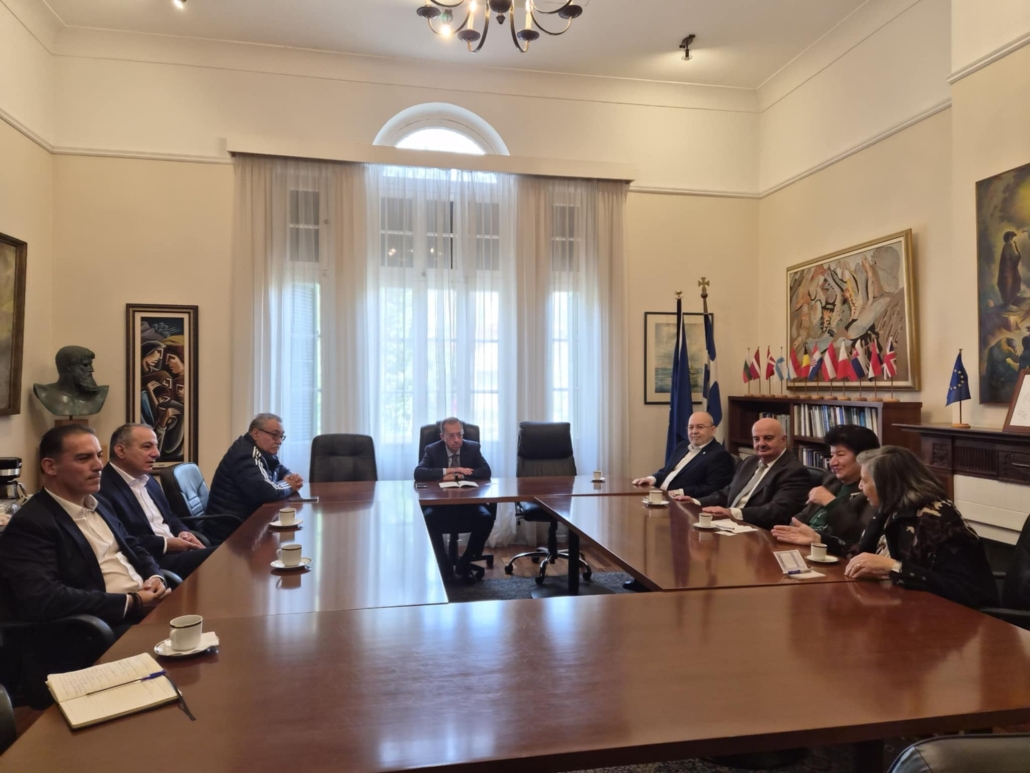 Εθιμοτυπική συνάντηση Επιτροπής Κατεχόμενων Δήμων και Πρέσβη της ...