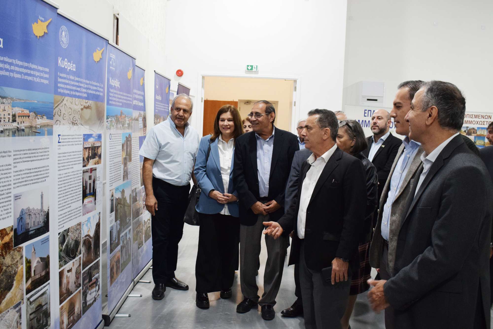 Έναρξη των εκδηλώσεων «Μνήμες Κατεχόμενης Γης» με την επίσκεψη της ...
