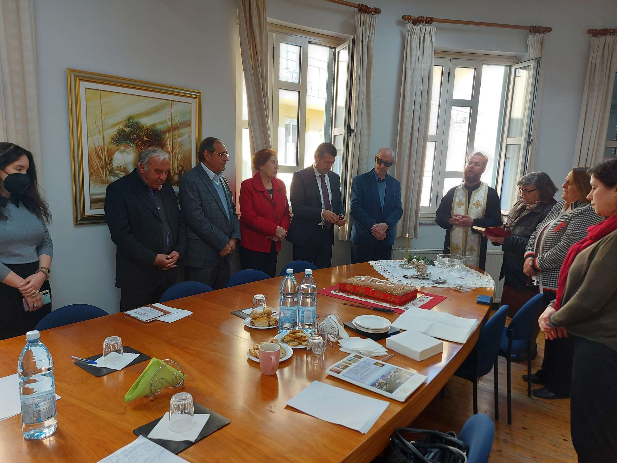 Πρώτη Συνεδρία της Επιτροπής Κατεχόμενων Δήμων και κοπή της ...